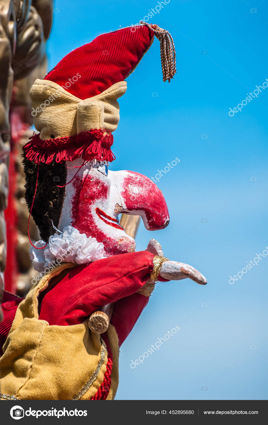 Traditional British Seaside Puppet Show Featuring Punch – Stock ...