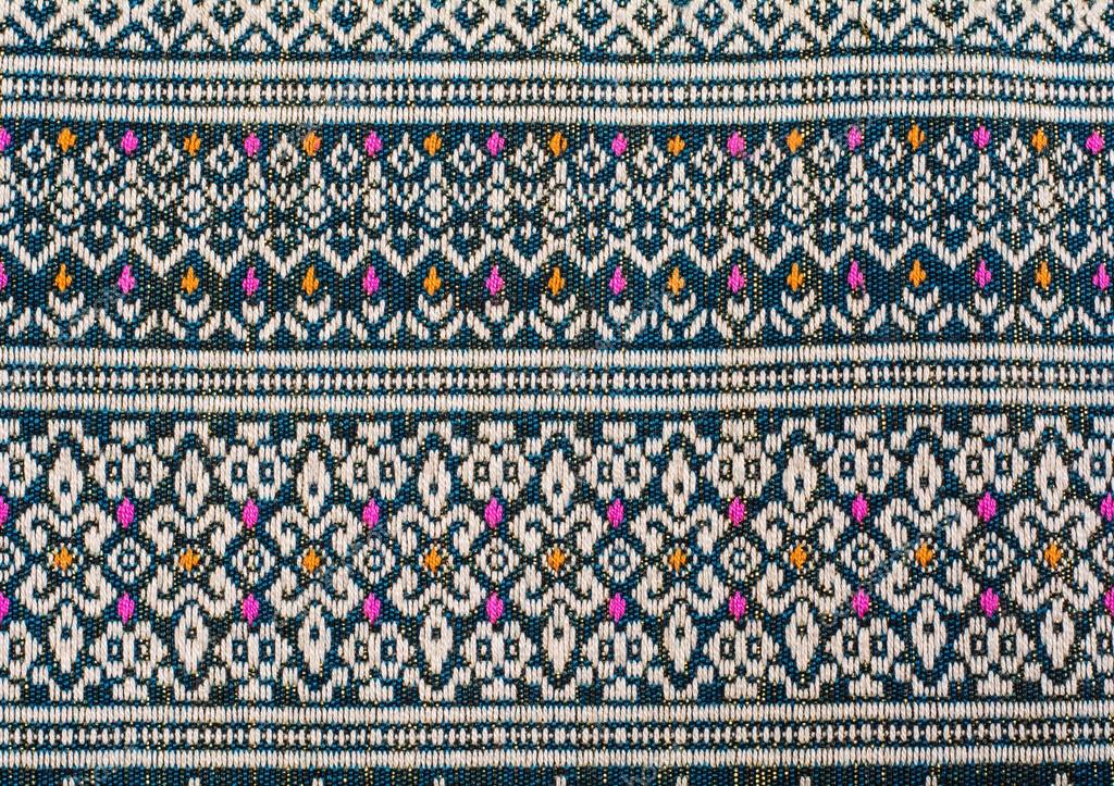 Thai sarong pattern. — Stock Photo © nuwatphoto #59242185