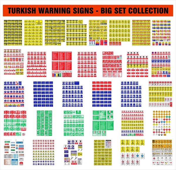 Turkish Signage Models Hazard Sign Warning Signboard Occupational ...