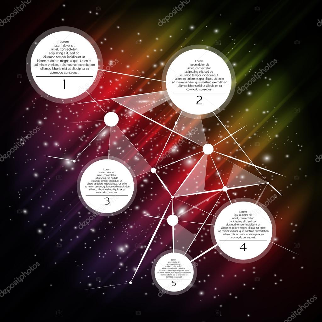 Vector space infographic Stock Vector Image by ©Kg.karolina #80126826
