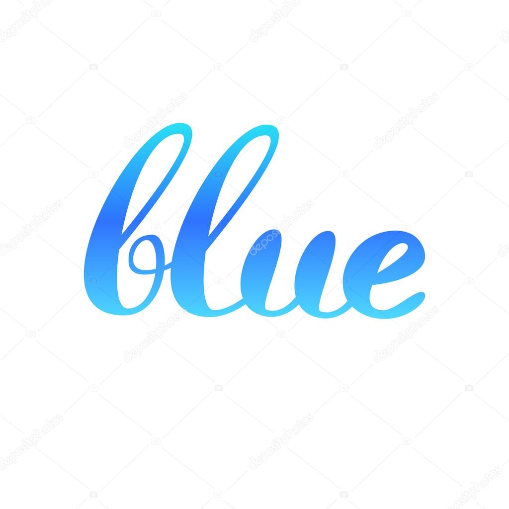 Blue Word Logo
