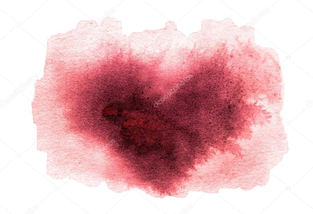Heart shape Red ink spot Stock Photo by ©Zakharova 117178074