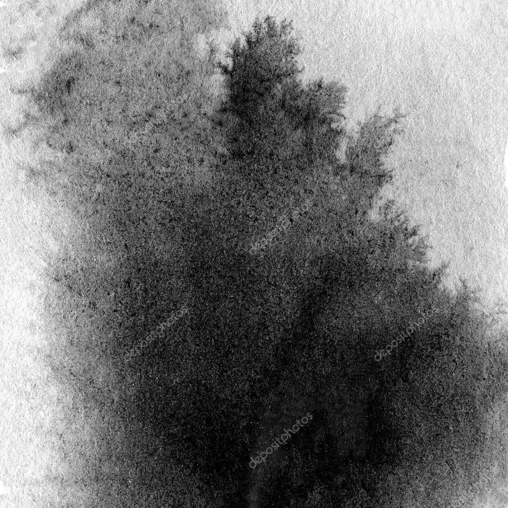 Grayscale Watercolor splash Stock Photo by ©Zakharova 117283140