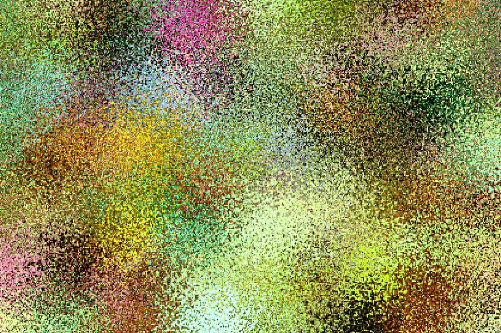 Shiny pixels movement - multicolor spotted stained glass. — Stock Photo ... Shiny pixels movement - multicolor spotted stained glass. — Stock Photo ...