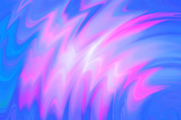 Neon ghosts - in fuchsia and light blue colors. - Stock Image - Everypixel