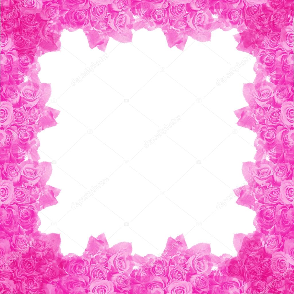 Rose frame — Stock Photo © absolutimages #65409433