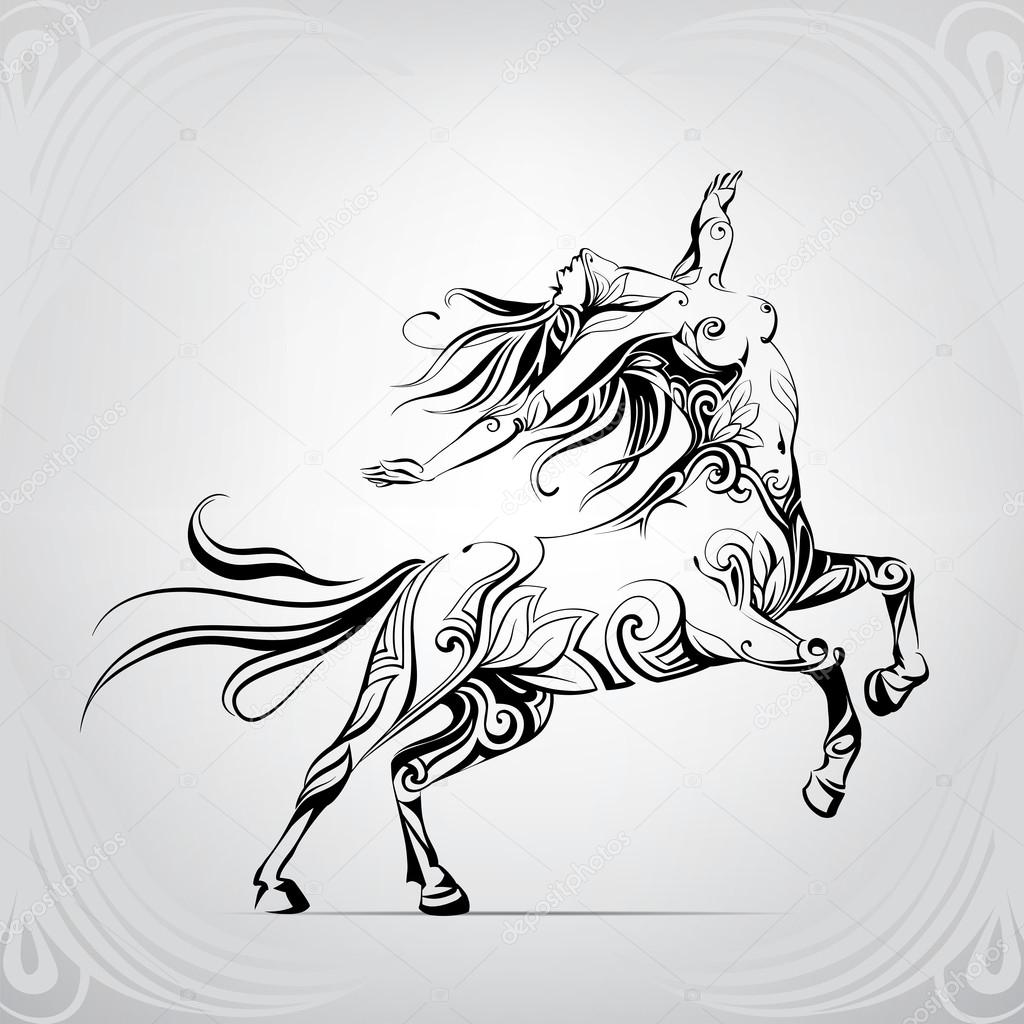 Dessin Simple De Centaure