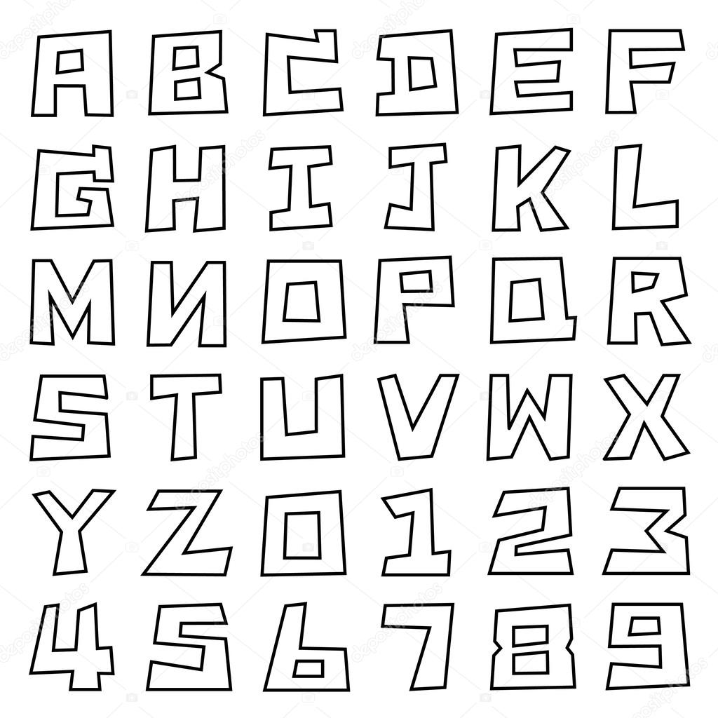 Square uppercase font Stock Vector Image by ©chartcameraman #62122001 Square uppercase font Stock Vector Image by ©chartcameraman #62122001
