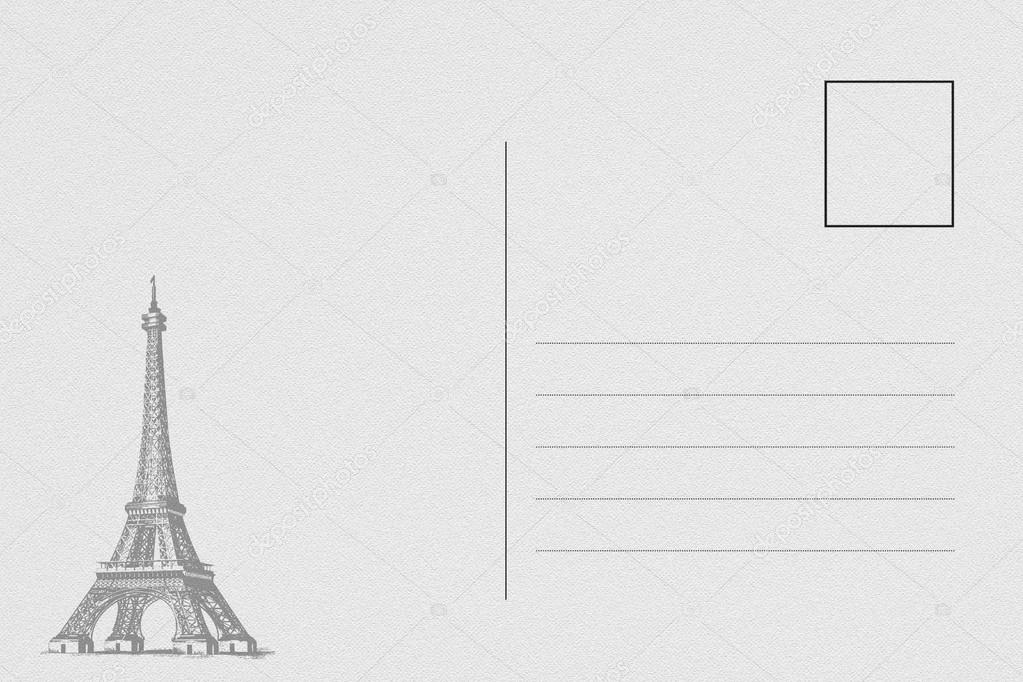 Vertical Back Of Postcards