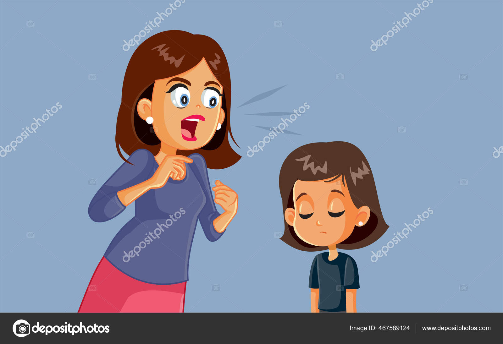 Angry Mom Clipart