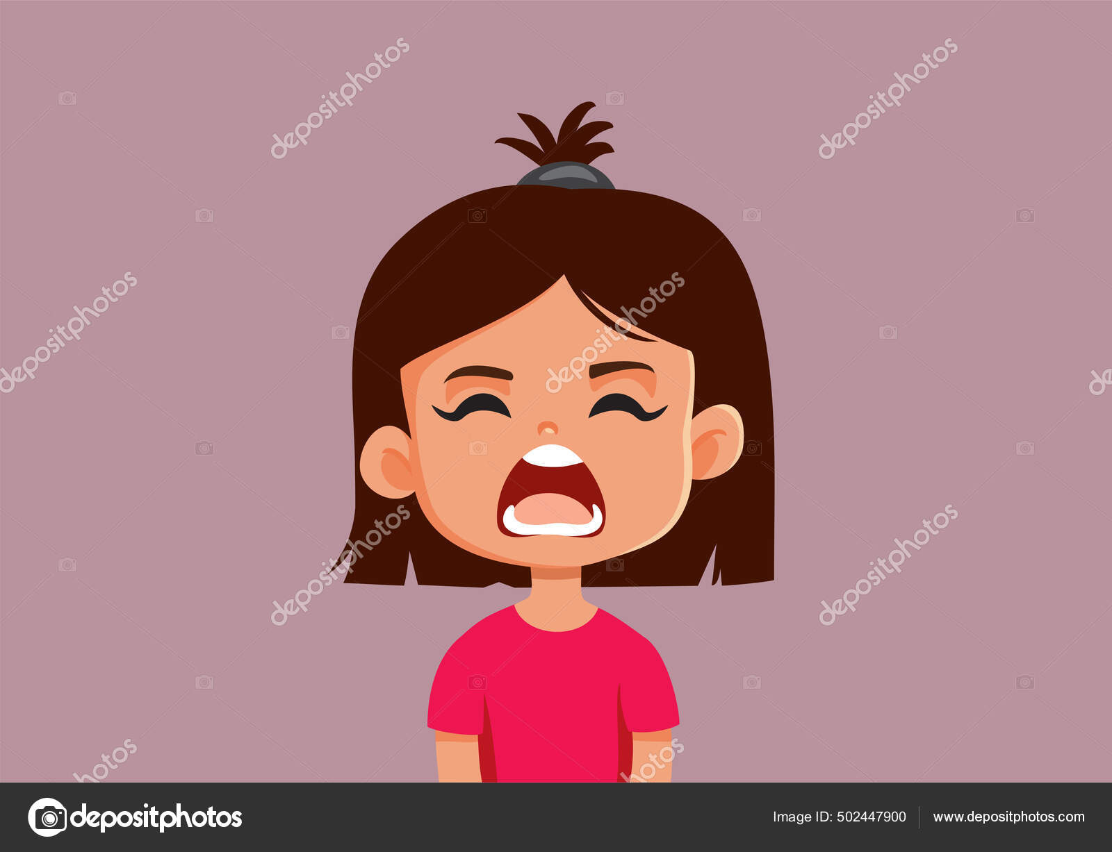 Mad Girl Clipart