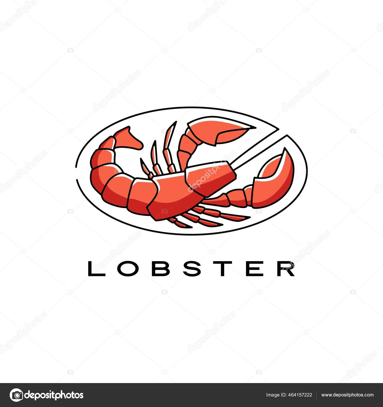 Lobster Logo Vector