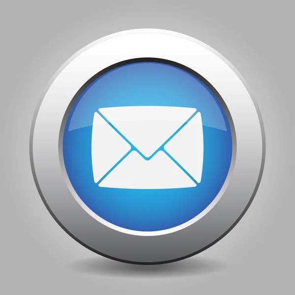 Mail button — Stock Vector © konstsem #43960417