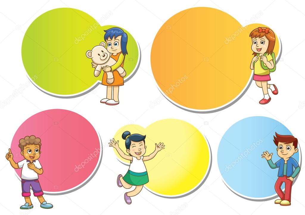 Funny cartoon character frame Stock Illustration by ©akarakingdoms ...