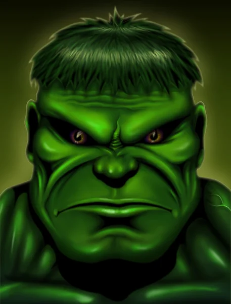 Hulk Angry Face Drawing