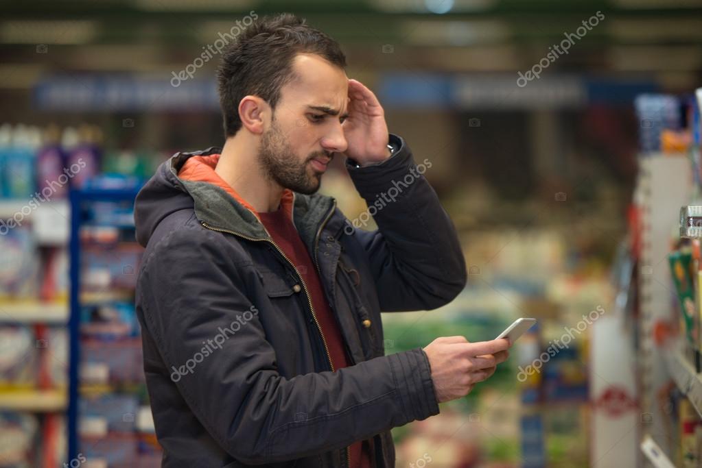 Confused Grocery Shopper