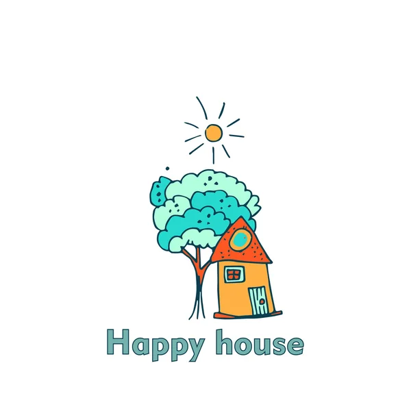Happy House Clipart