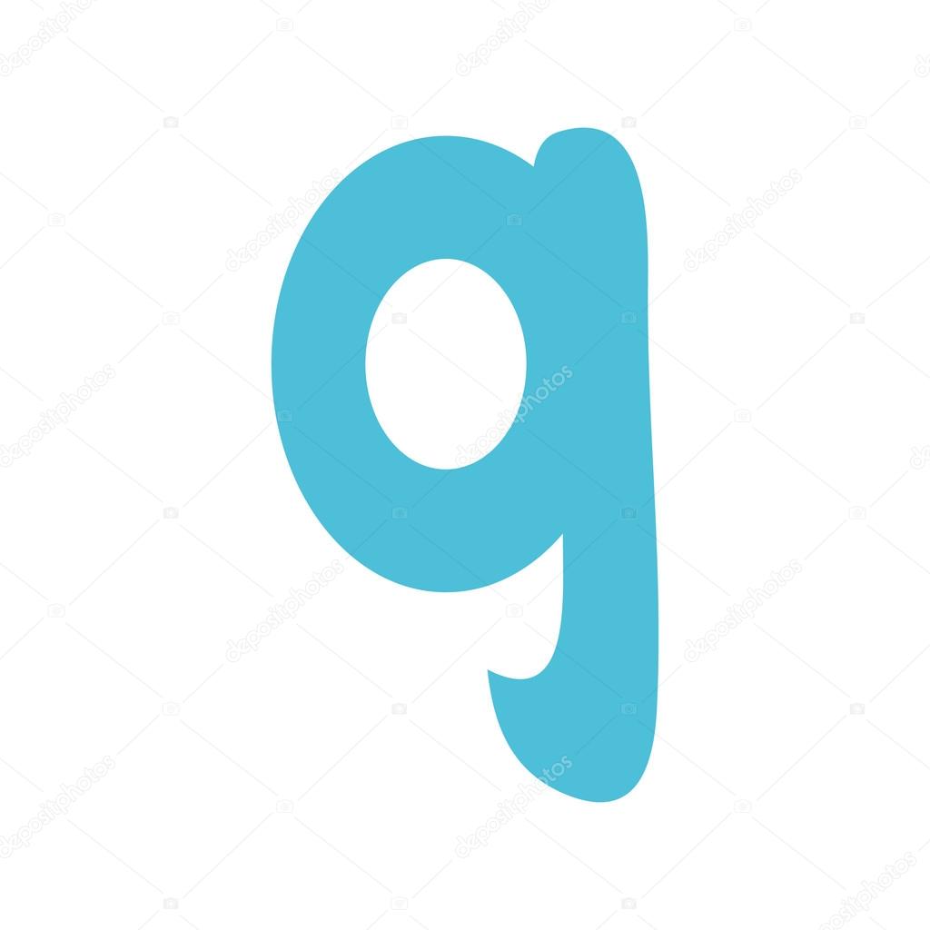 Bold hand drawn letter g Stock Vector Image by ©ilonitta #79891180