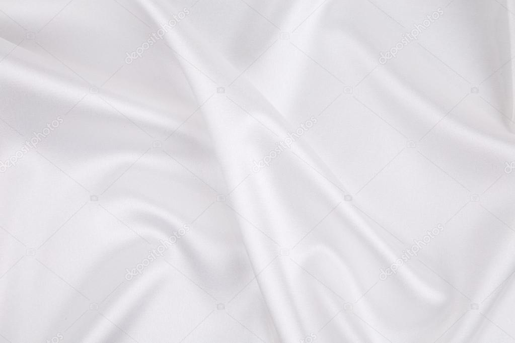 White silk texture close up. Whole background. #70132517 - Larastock