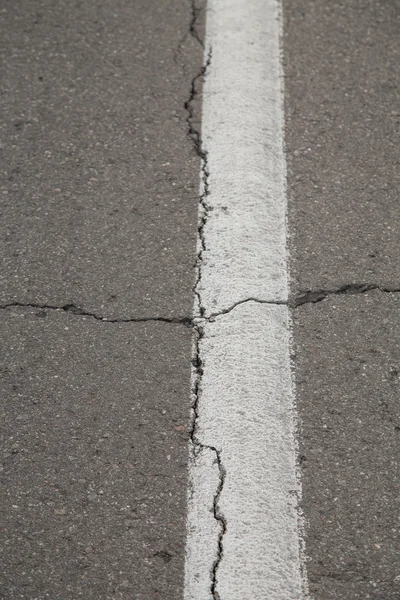 Brocken Road mark - Stock Image - Everypixel