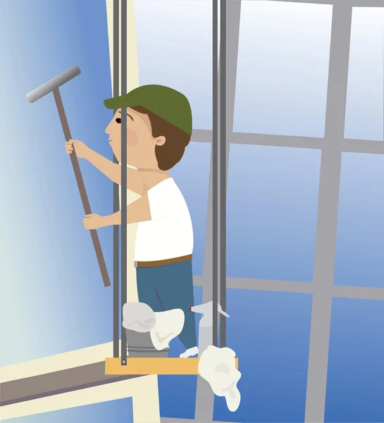 100,000 Cartoon window washer Vector Images | Depositphotos