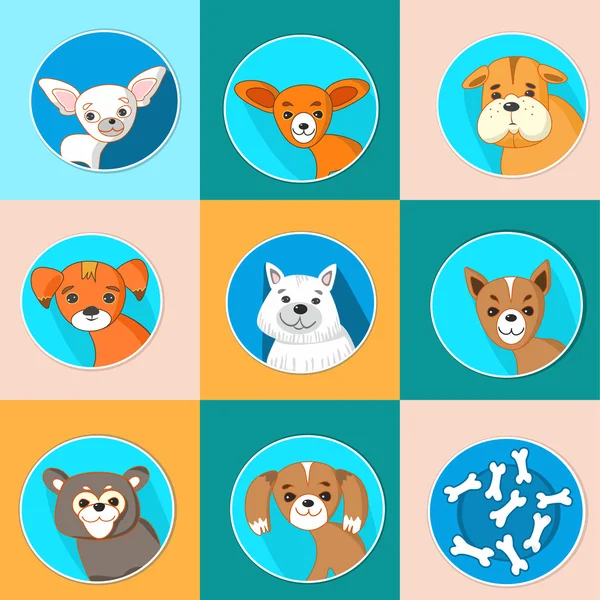 Animals Vectors - Profile Icon Concept — Stock Vector © baavli #14179146