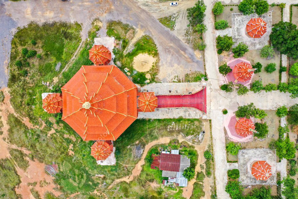 Wat Petch Suwan templo chino en Phetchaburi, Tailandia 2023