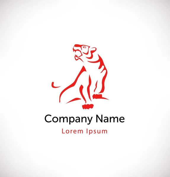 1,491 Red tiger logo Vector Images | Depositphotos