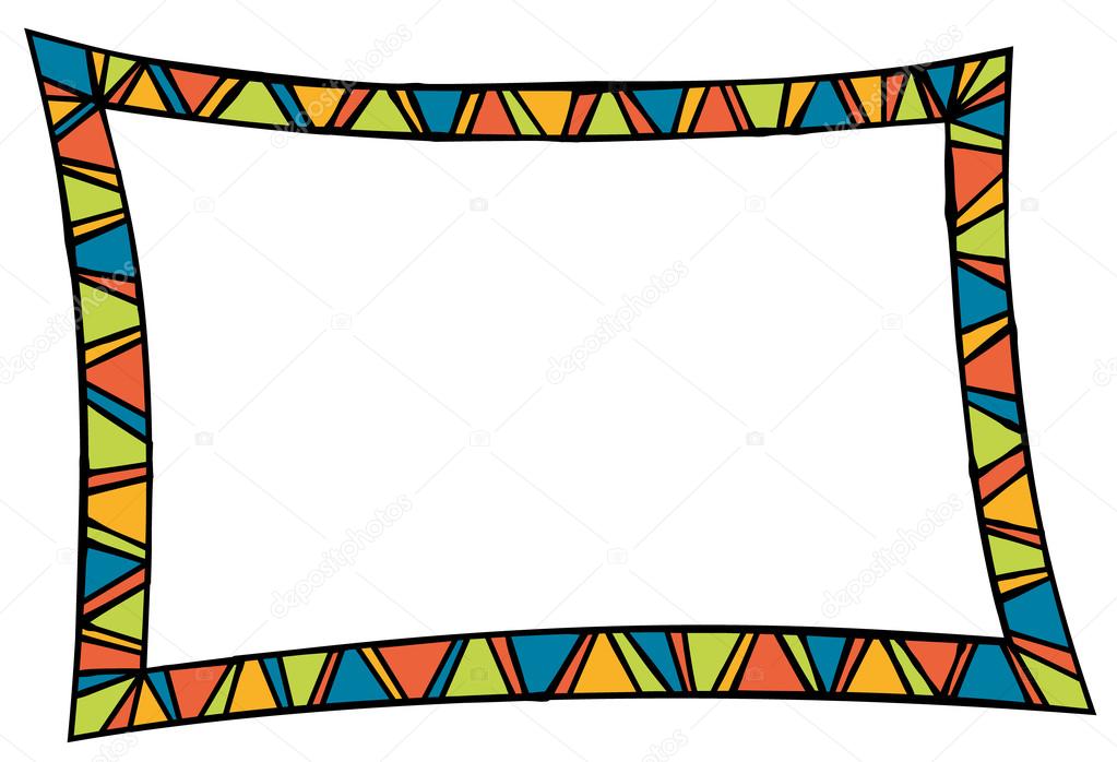 Simple, funny vector frame Stock Vector Image by ©MKucova #63985933