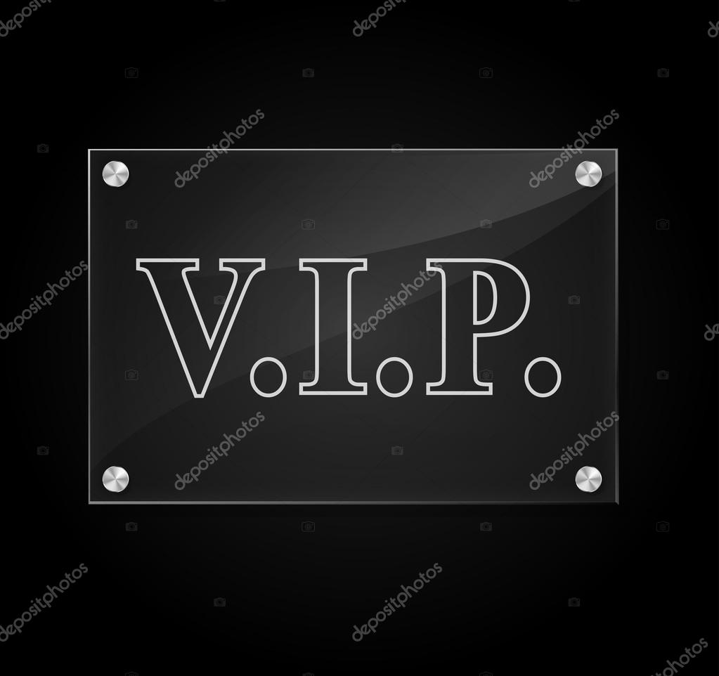 Vector vip sign Stock Vector Image by ©nickylarson #53669647