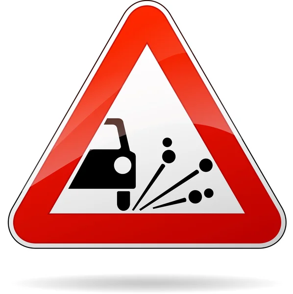 32 Pothole warning sign Vector Images | Depositphotos