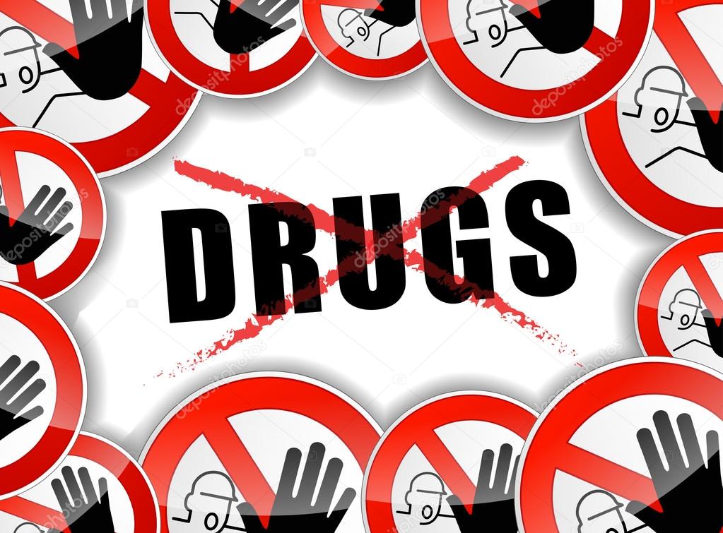 No drugs concept Stock Vector Image by ©nickylarson #58617051