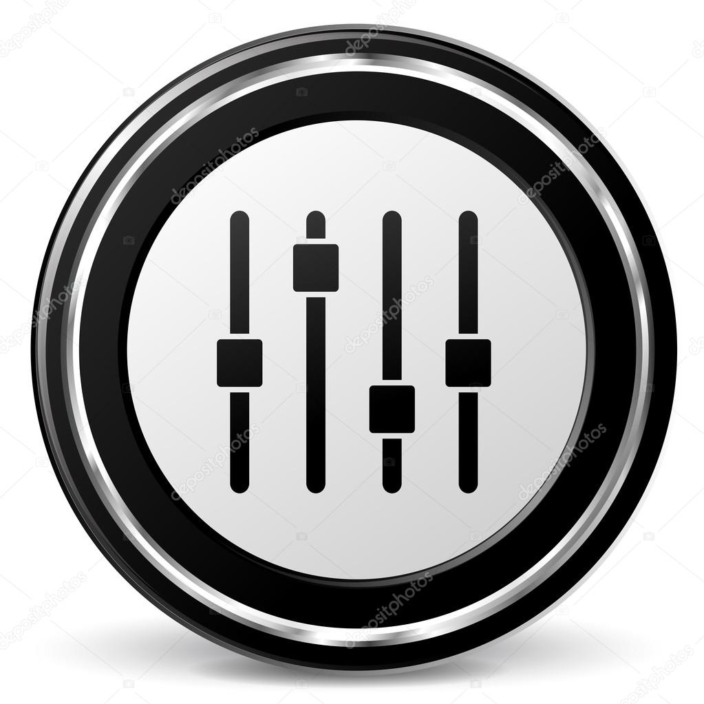 Adjustment icon Stock Vector Image by ©nickylarson #72919431
