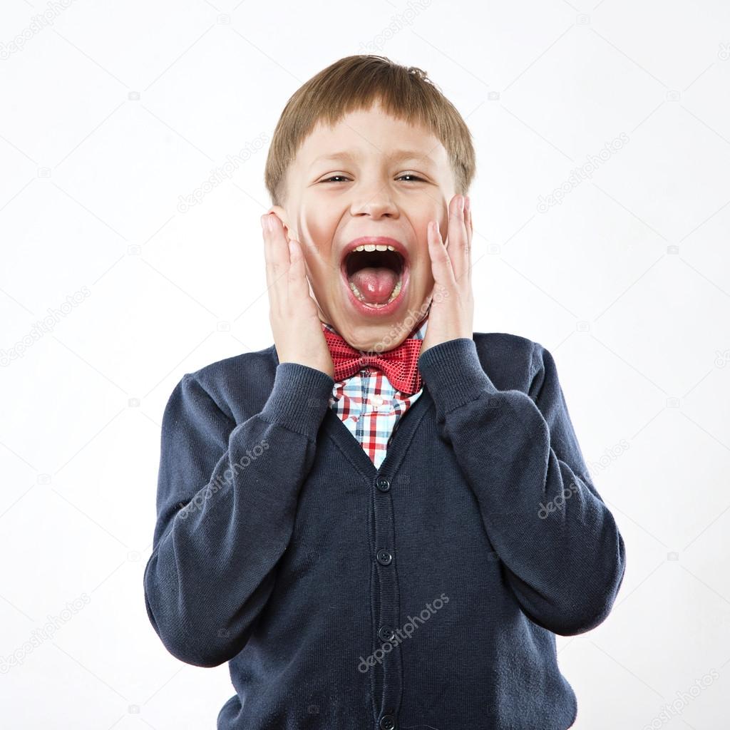 Boy shouting Stock Photo by ©vasilisa_k 71038235