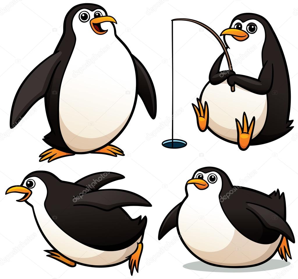 Cartoon Penguin Character Stock Vector Image by ©sararoom #118135670