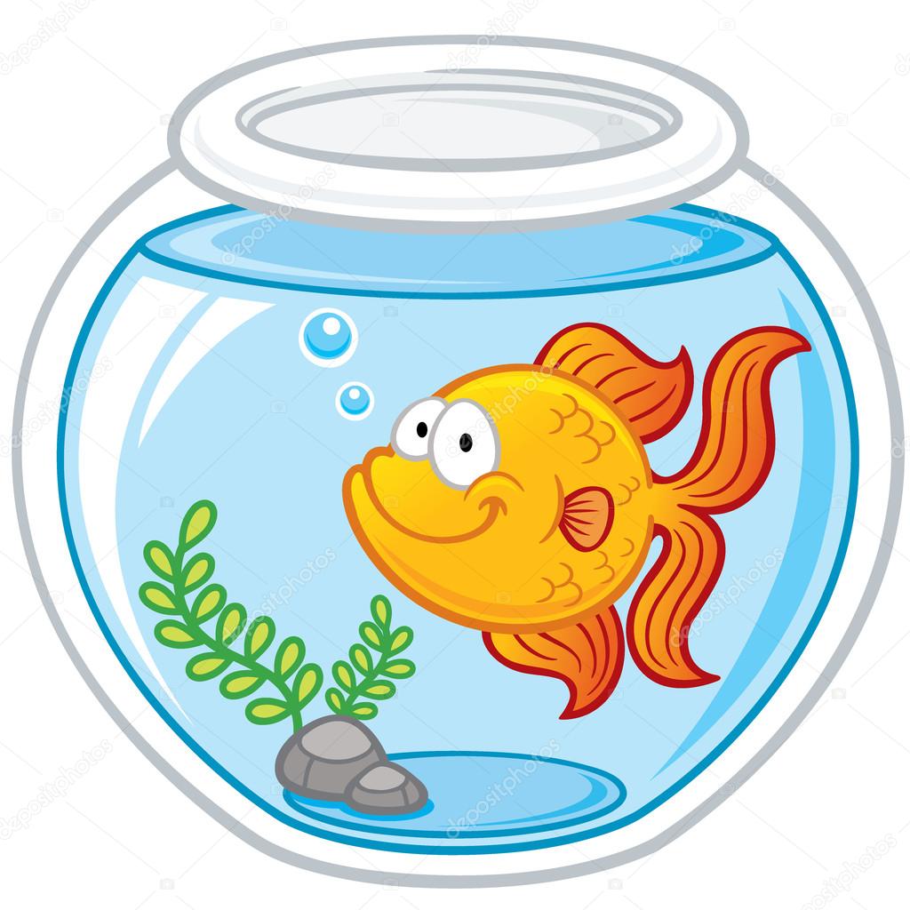Peces de colores — Vector de stock © sararoom #53142823