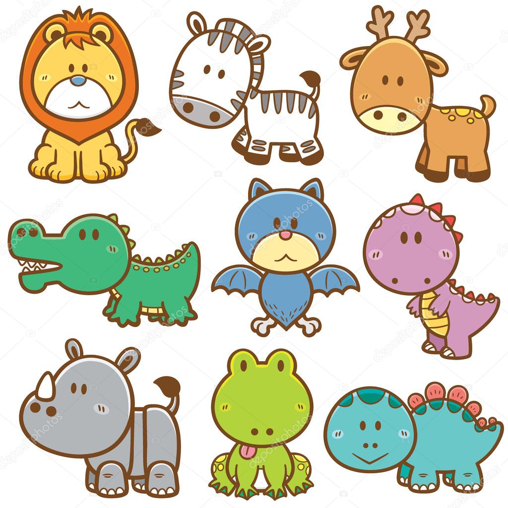 Animals Stock Vector by ©sararoom 57118677