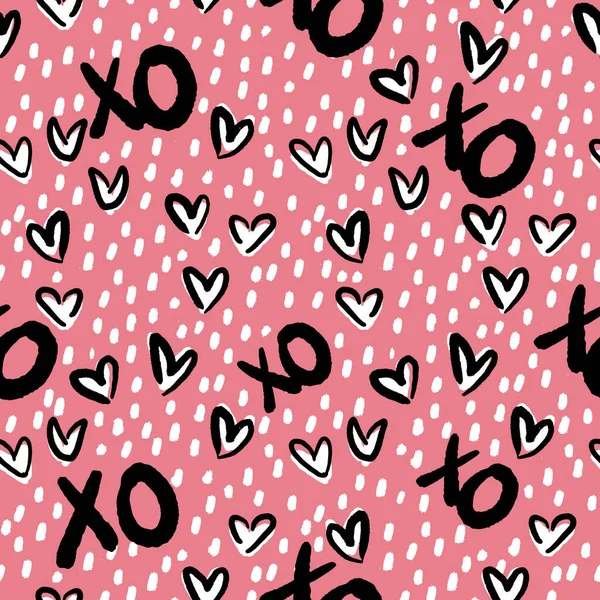 Xo seamless Vector Art Stock Images | Depositphotos