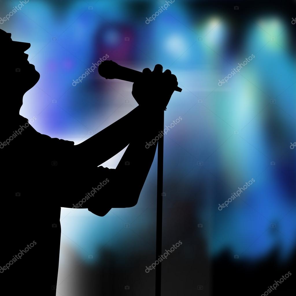 Singer on the stage Stock Photo by ©Naypong 59174759