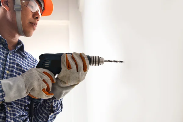 Man with drill Stock Photos, Royalty Free Man with drill Images ...