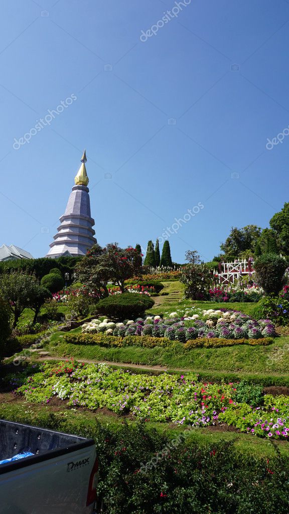 Pagode at doi inthanon ⬇ Stock Photo, Image by © chriss73 #108750378