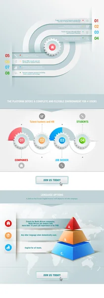 Infographics element with pyramid Stock Vector Image by ...