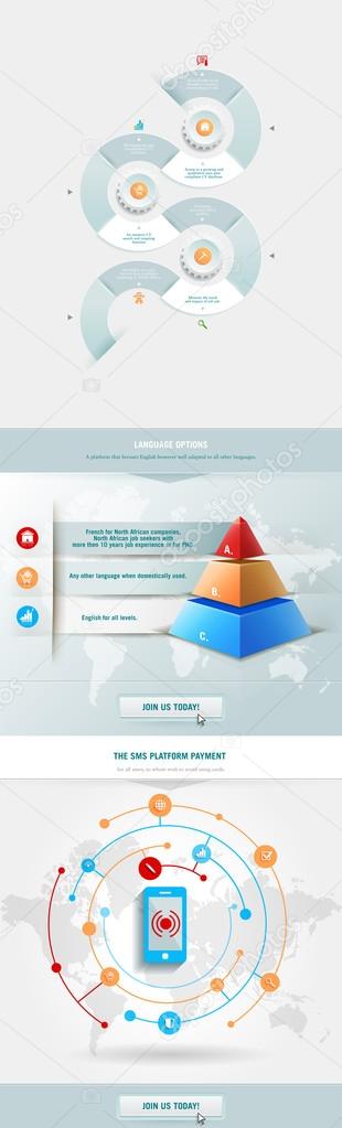 Infographics element with pyramid Stock Vector by ©MarynaBolsunova 94056994