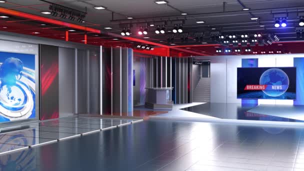 Cnn News Studio Background