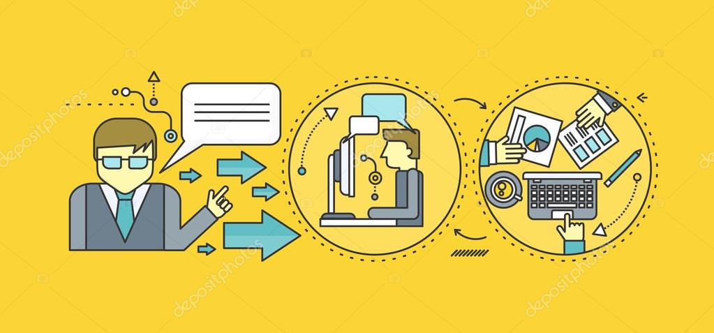 Concept of Master Class Seminar Presentation Stock Vector Image by ...