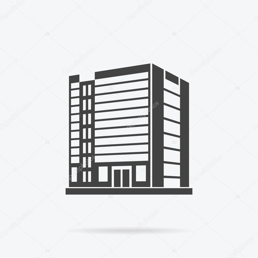 Business Building Icon Vector