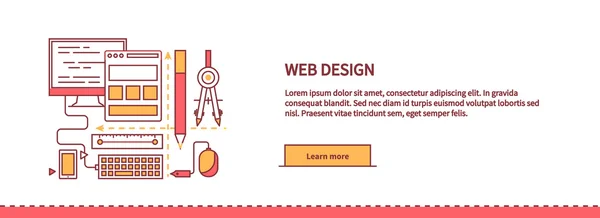 Web design. Program for design and architecture. — Stock Vector ...