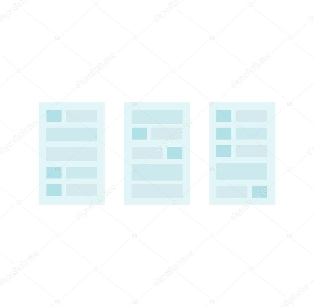 User Interface Templates Stock Vector by ©robuart 109149440