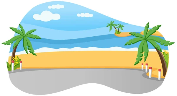 Costa tropical imágenes de stock de arte vectorial | Depositphotos