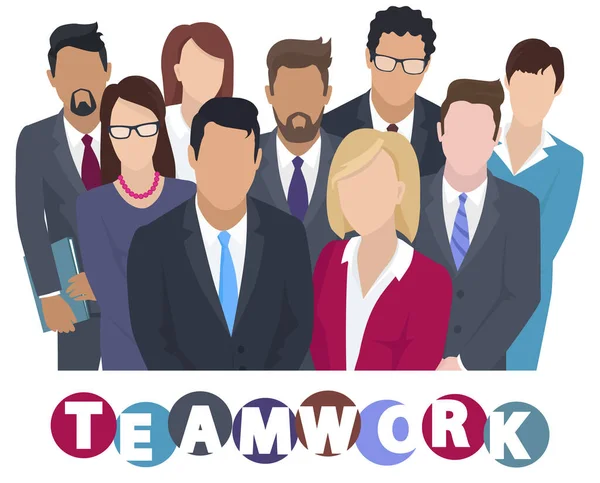 Business Teamwork Clipart